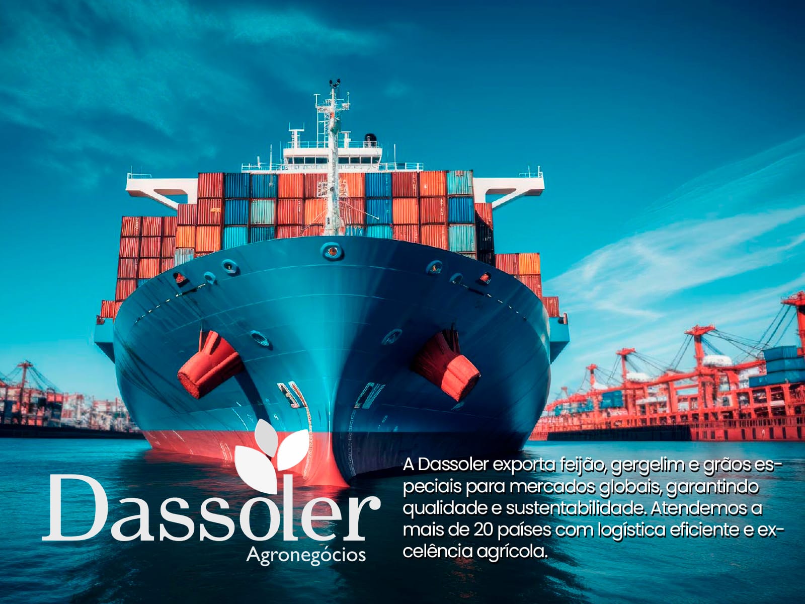 Exportação Agrícola: Soluções Dassoler para o Mercado Global